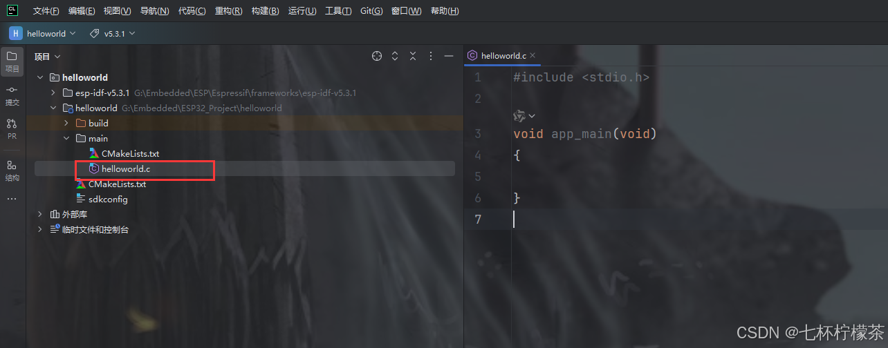 Clion配置ESP32开发环境 并运行helloworld（巨量图片手把手教学_clion esp32-CSDN博客