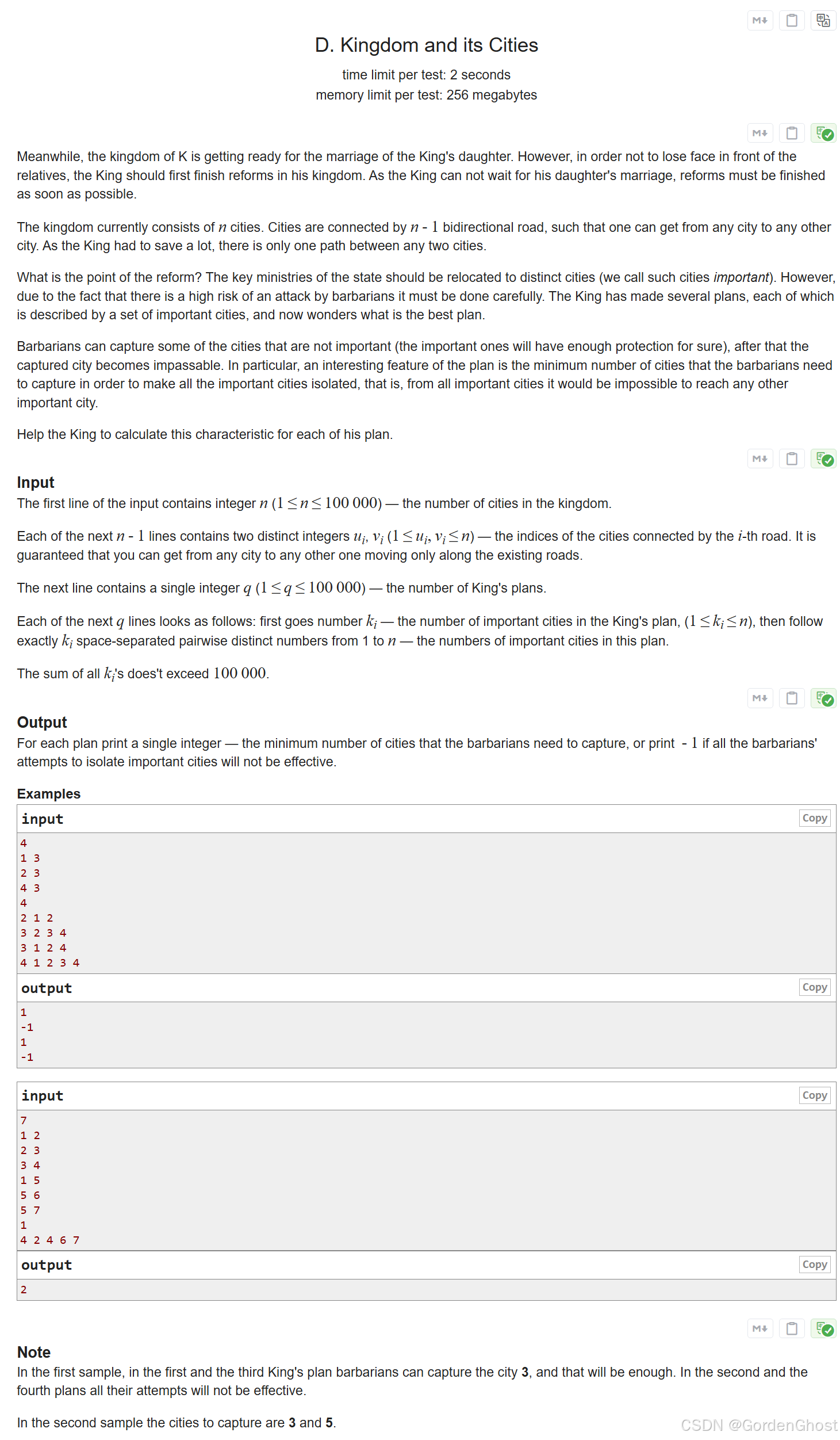 Kingdom and its Cities（Round 339）-CSDN博客