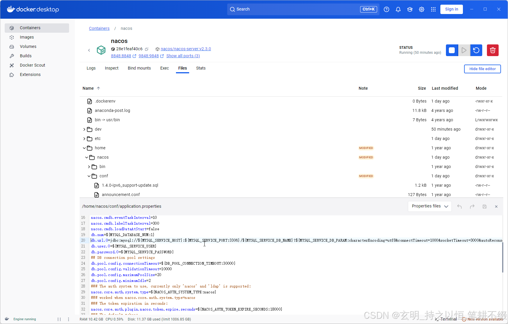 windows 系统 使用docker desktop 搭建 mysql、xxl-job、nacos、seata容器_docker desktop mysql-CSDN博客