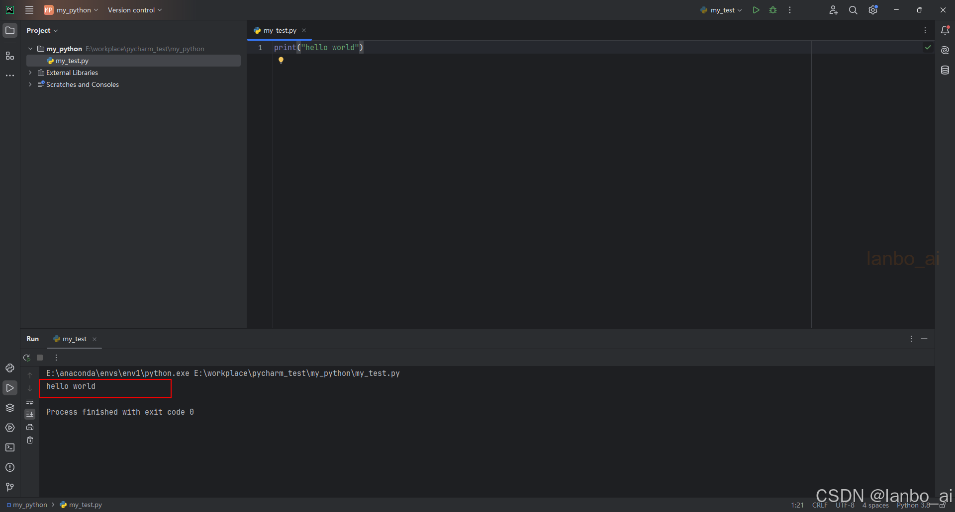 超详细的pycharm+anaconda搭建python虚拟环境（无需单独下载安装python）_pycharm anaconda环境搭建-CSDN博客