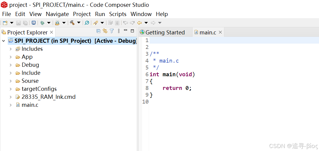 CCS12.3.0——TMS320F28335工程建立_ccs新建工程-CSDN博客