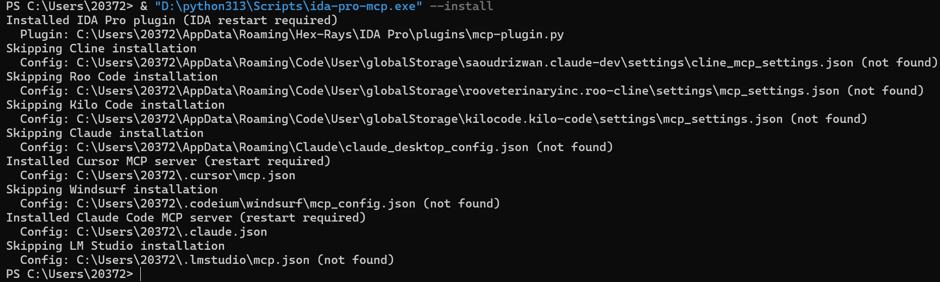 IDA Pro mcp 逆向辅助_ida pro9.2如何添加代码-CSDN博客