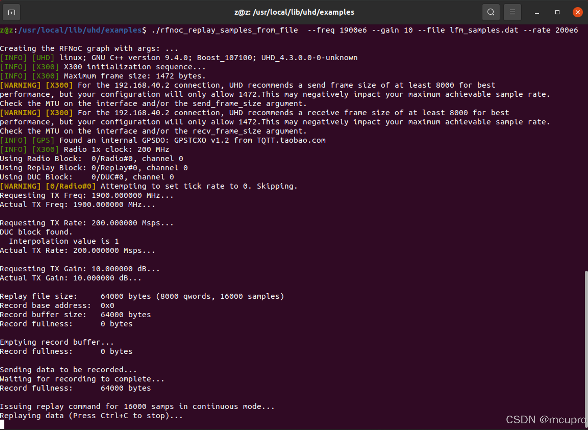 X310发射高带宽信号测试_ubuntu uhd usrp x310-CSDN博客