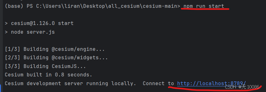 idea运行cesium官方案例_github下载的 cesium例子端口-CSDN博客