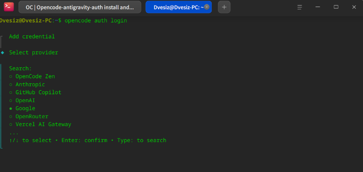 OpenCode 安装 opencode-antigravity-auth 插件教程（支持 Antigravity 的 Claude / Gemini，含代理/反代说明）-CSDN博客
