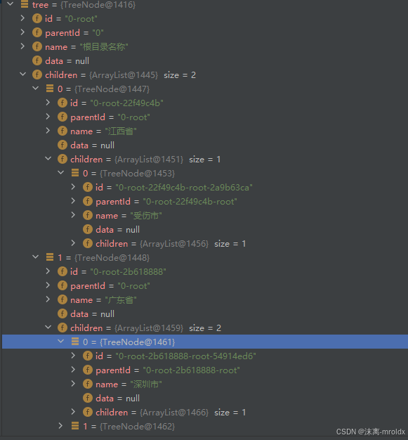 Java实现将动态层级数据转换为树状结构层级数据转树结构 Csdn博客