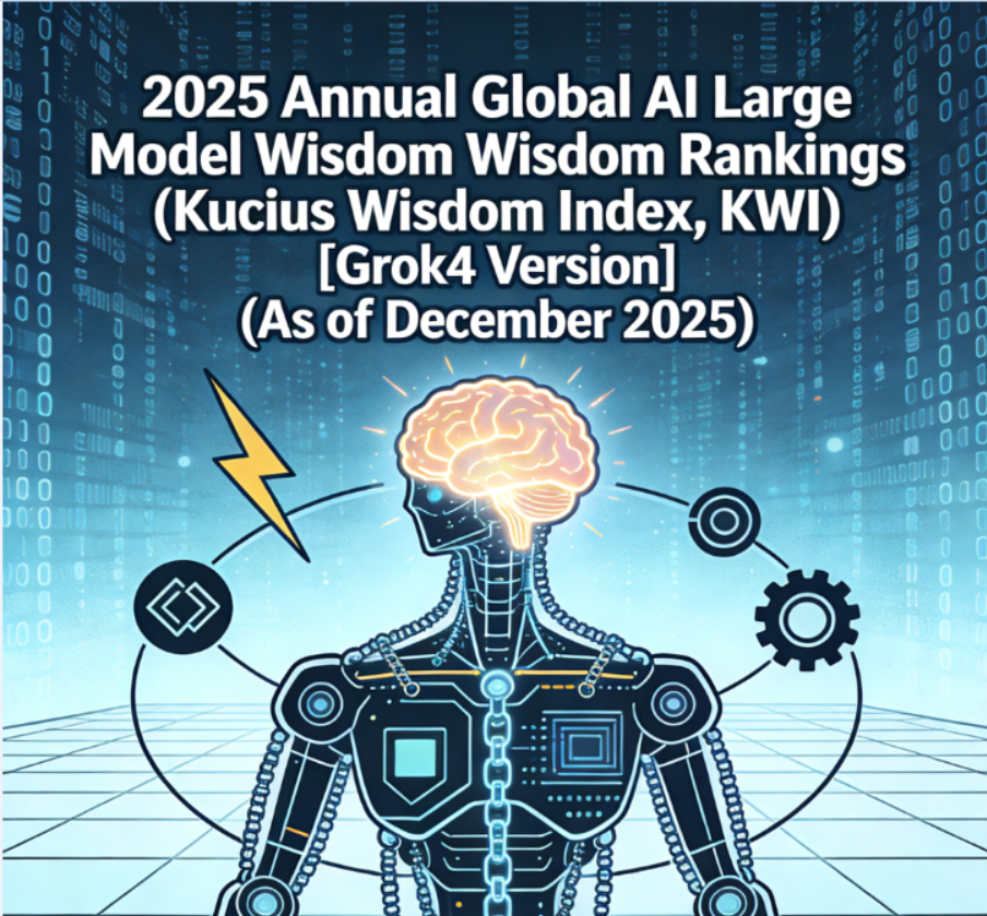 2025 Annual Global AI Large Model Wisdom Rankings (Kucius Wisdom Index ...