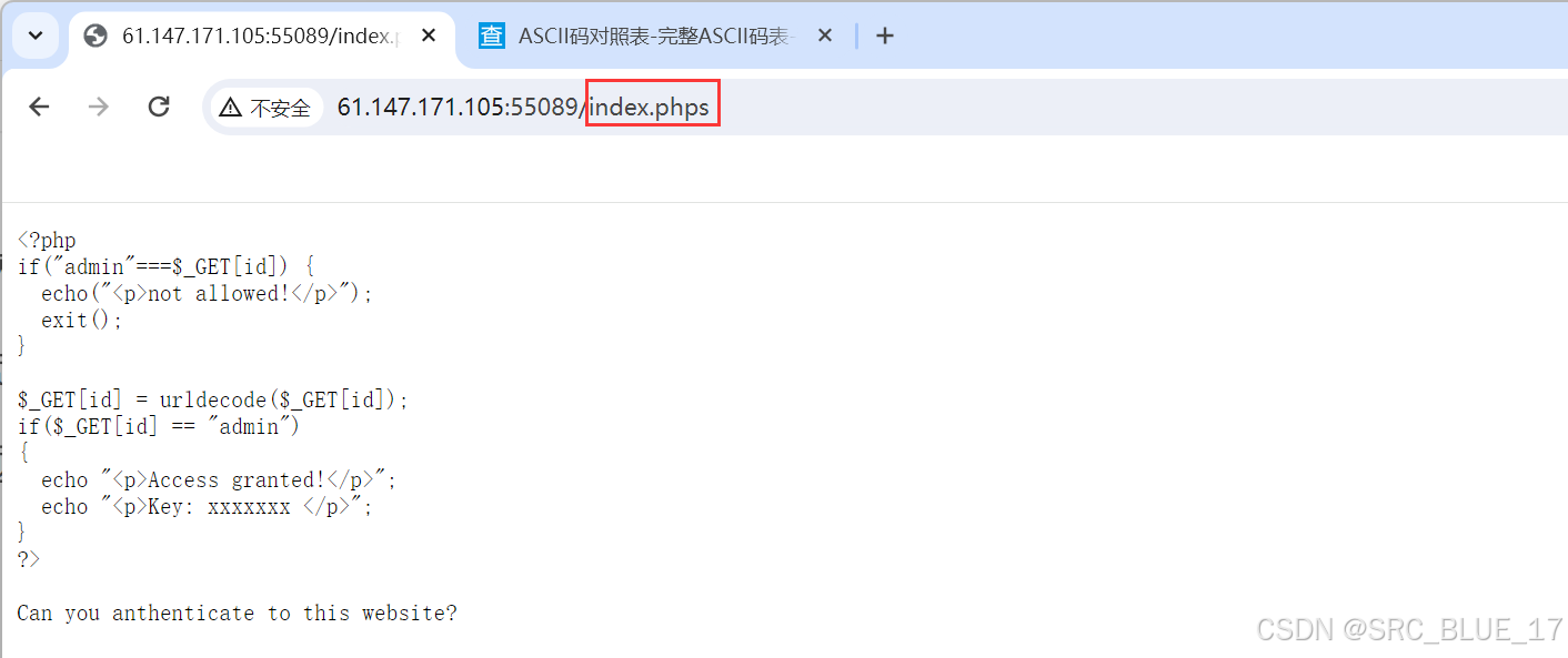 攻防世界 - Web - Level 1 | PHP2_php2攻防世界-CSDN博客