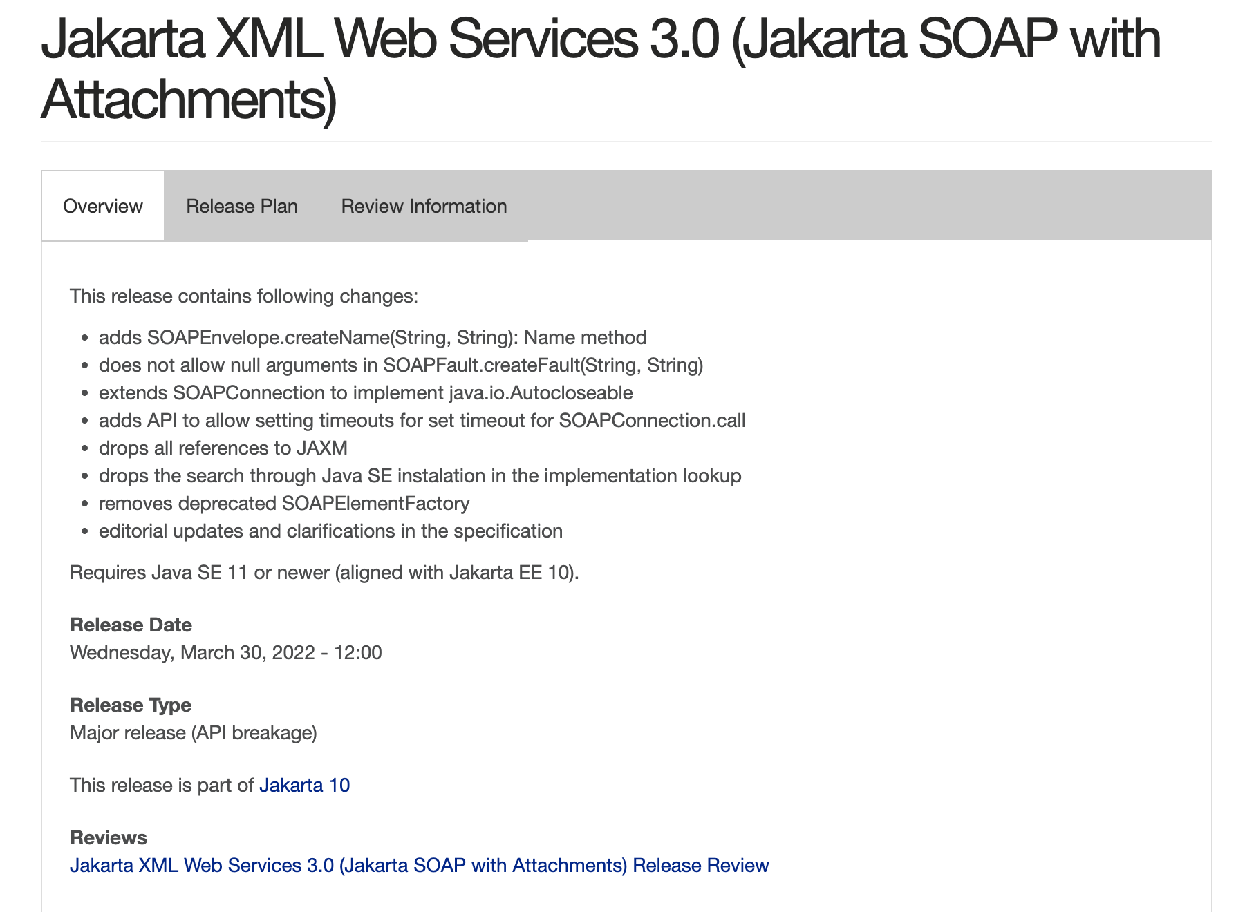 Jakarta EE 具体模块的拆解 —— Jakarta SOAP with Attachments_java.xml.soap 被动用到了jakarta ee的哪个模块-CSDN博客