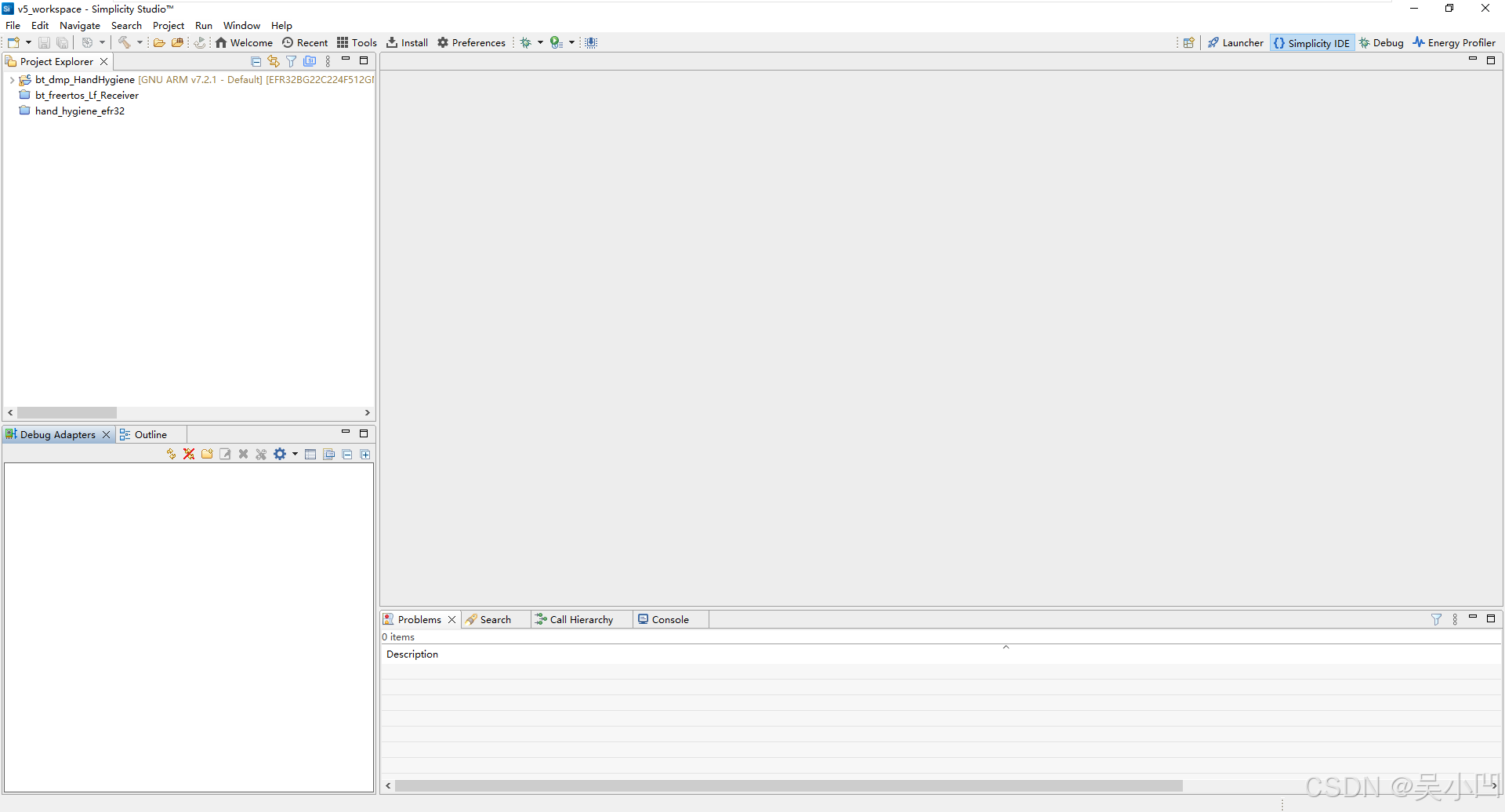 simplicity studio v5 恢复窗口布局。-CSDN博客
