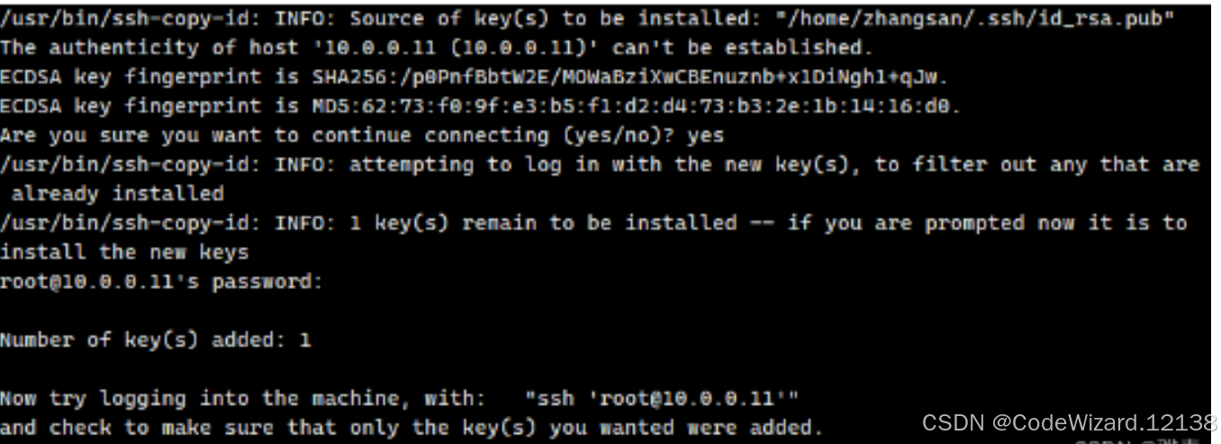 ssh免密登录_ssh免密访问-CSDN博客