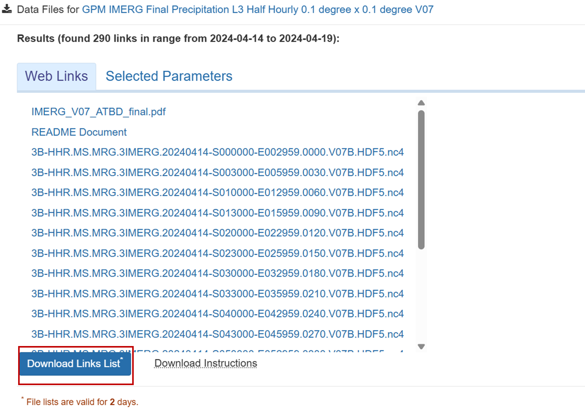 用IDM批量下载GPM卫星降水数据教程！！！（超详细）_gpm数据下载-CSDN博客