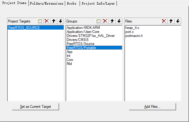 【freertos】从创建hal库项目开始手动移植freertos到stm32f103c8t6(超详细)hal库移植freertos Csdn博客