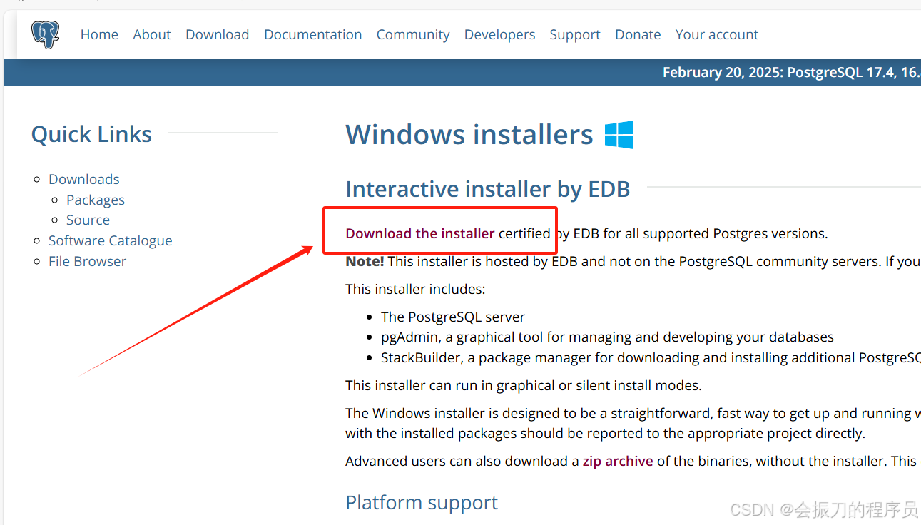 Windows系统的postgresql下载和安装postgresql Windows下载 Csdn博客