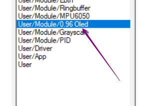 ../User/MyDefine.h(23): error: #5: cannot open source input file “oled ...