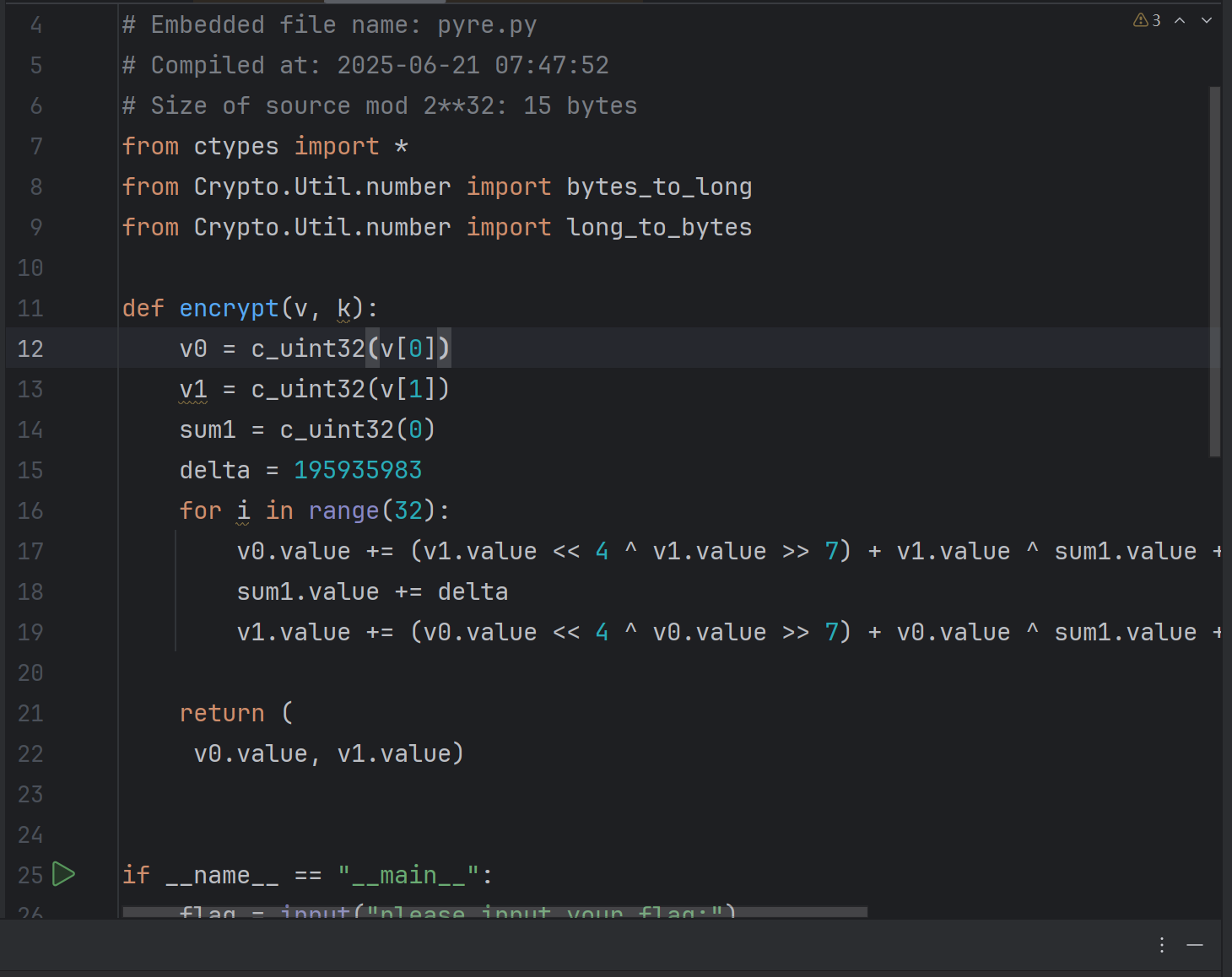 「刷题记录 · 逆向」解题记录_攻防世界·bad_python_assertionerror: none does not smell like code-CSDN博客