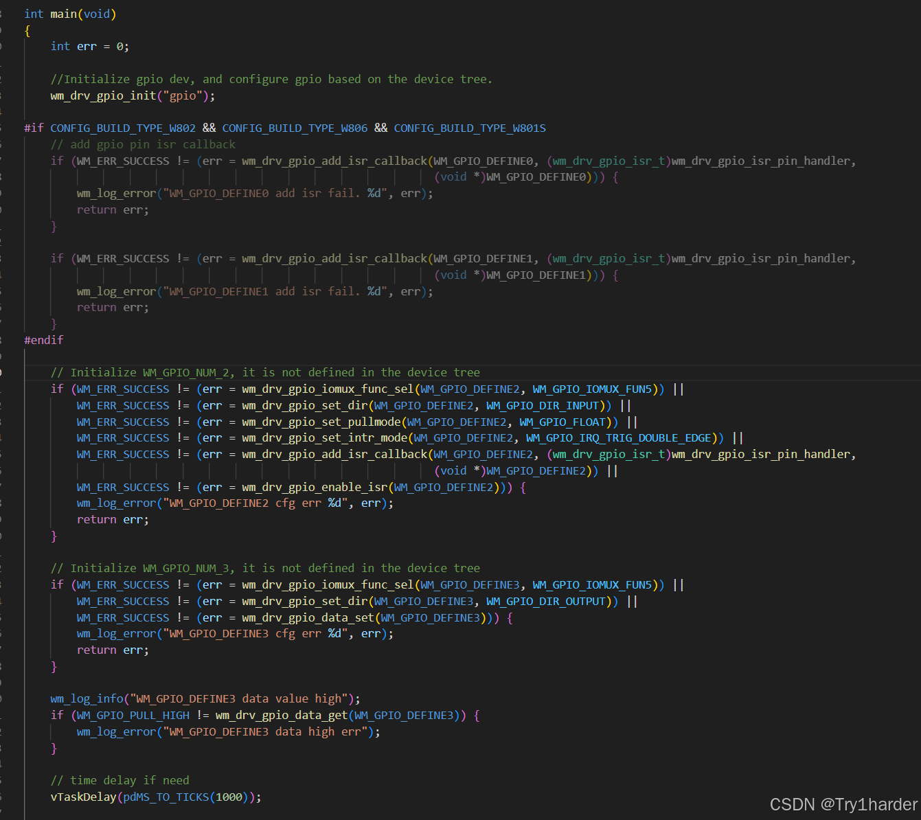 W80x使用WM IoT SDK 2.X 开发（一）点亮led-CSDN博客