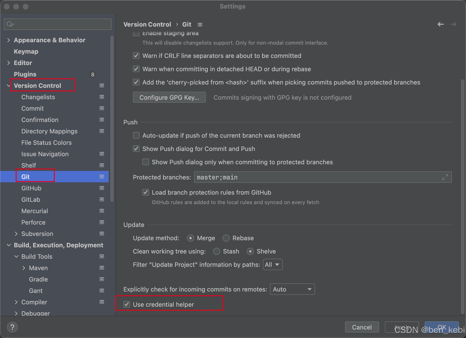 IDEA 更改账号密码_idea重新设置git账号密码-CSDN博客