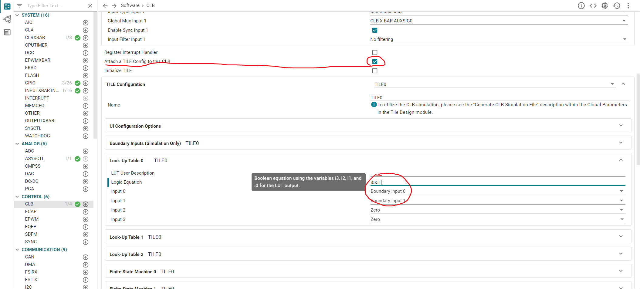 TMS320F280049 CLB模块讲解与案列手把手分析教学_dsp clb-CSDN博客