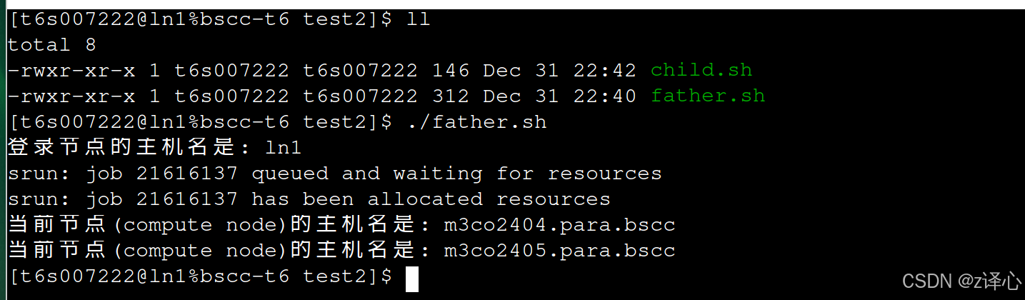 超算使用 _scontrol show hostname-CSDN博客