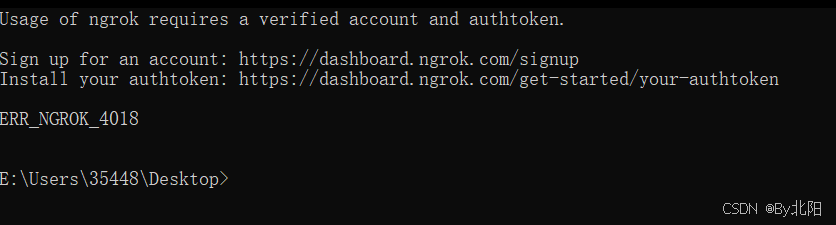 Usage of ngrok requires a verified account and authtoken.Sign up for an ...