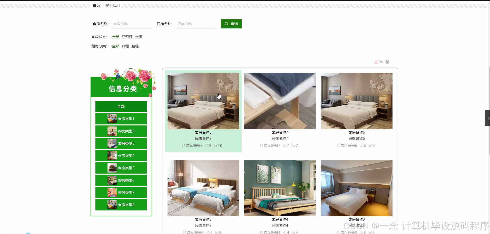 Python毕设 民宿短租系统程序论文基于python民宿数据系统设计论文 Csdn博客