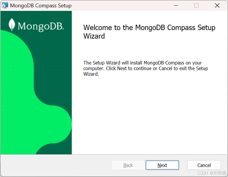 安装备忘录：MongoDB_mongodb compass下载-CSDN博客
