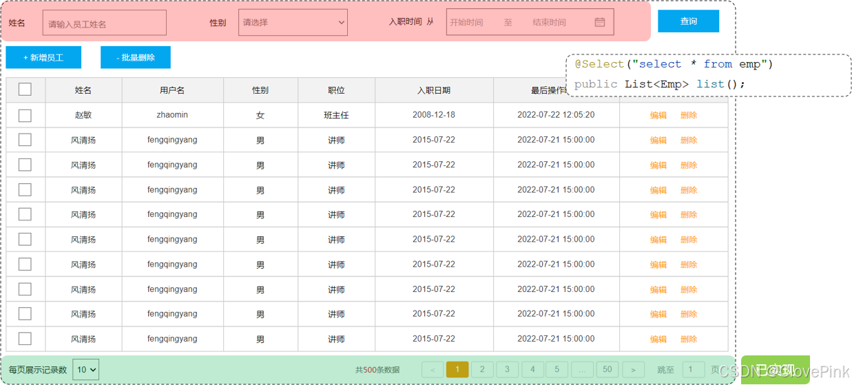黑马程序员javaweb开发教程后端部分 Springbootweb案例 笔记分享黑马springweb Csdn博客