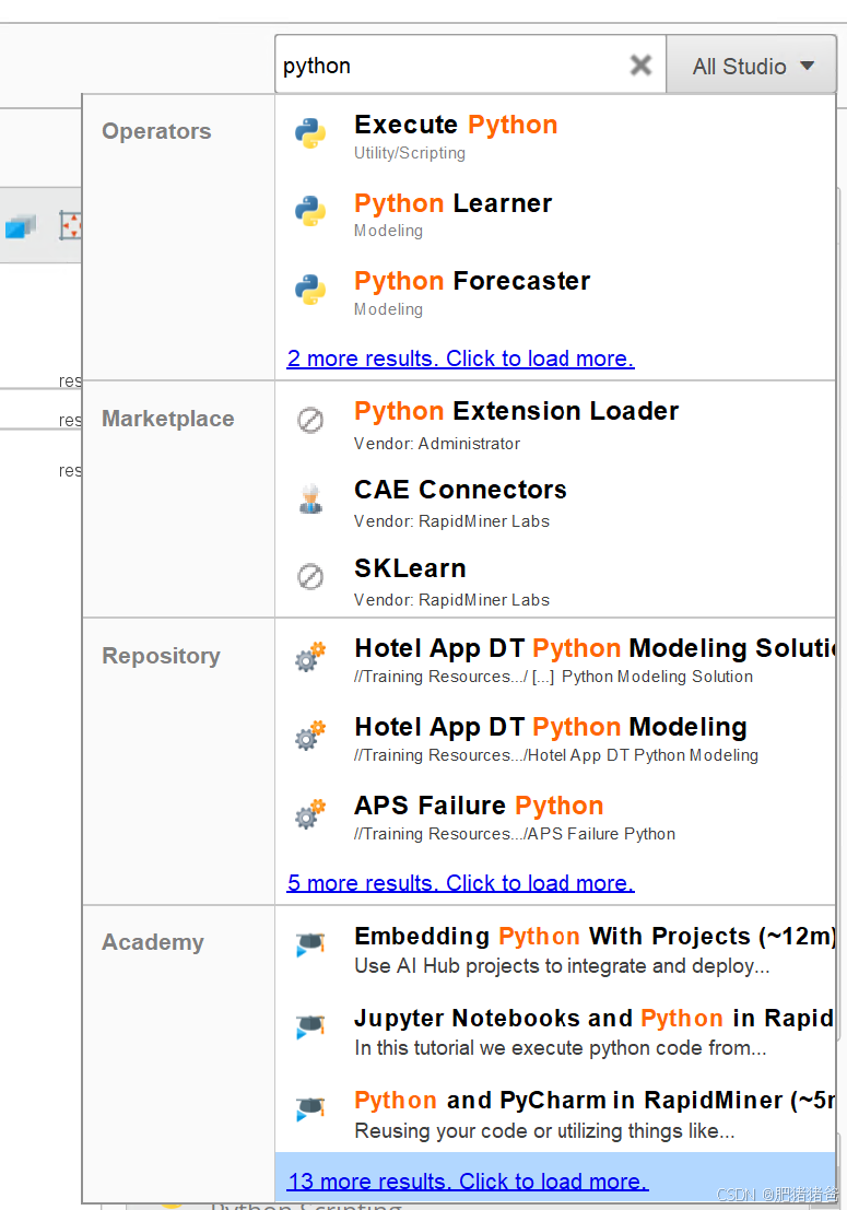 RapidMiner Studio中执行python代码并绘制频谱图_rapidminer时间序列-CSDN博客