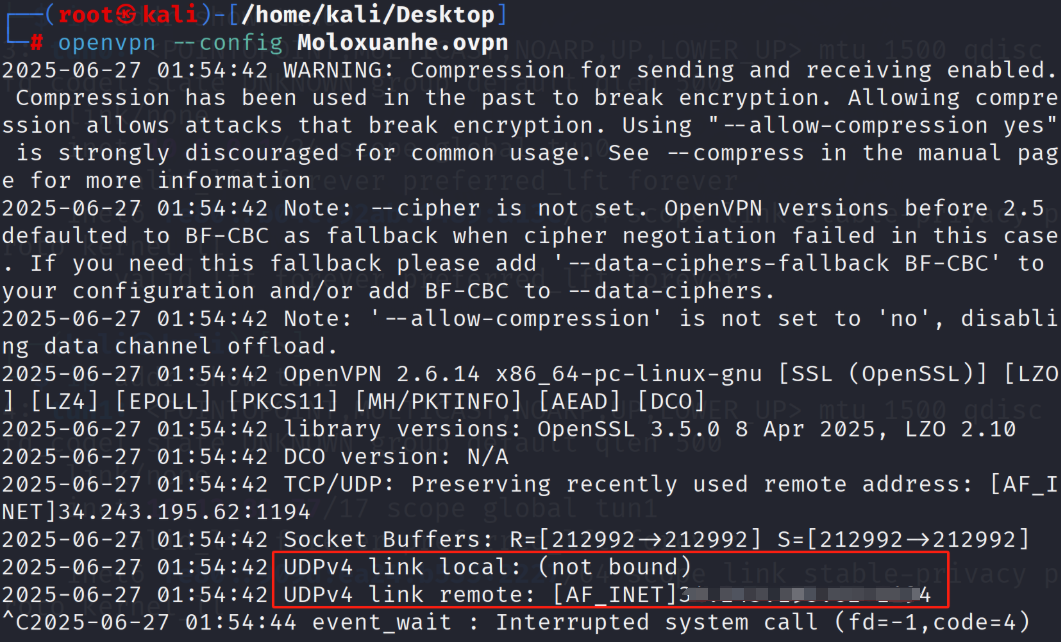 一次Kali连接Tryhackme的经历_怎么把tryhackme 连接 到kali 虚拟机-CSDN博客