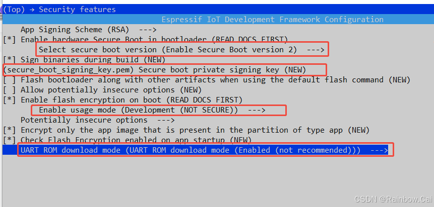 【ESP32 v3.1】基于 esptool 完成 Flash Encrypted（Development）+ SecureBoot V2 + NVS Encrypted-CSDN博客