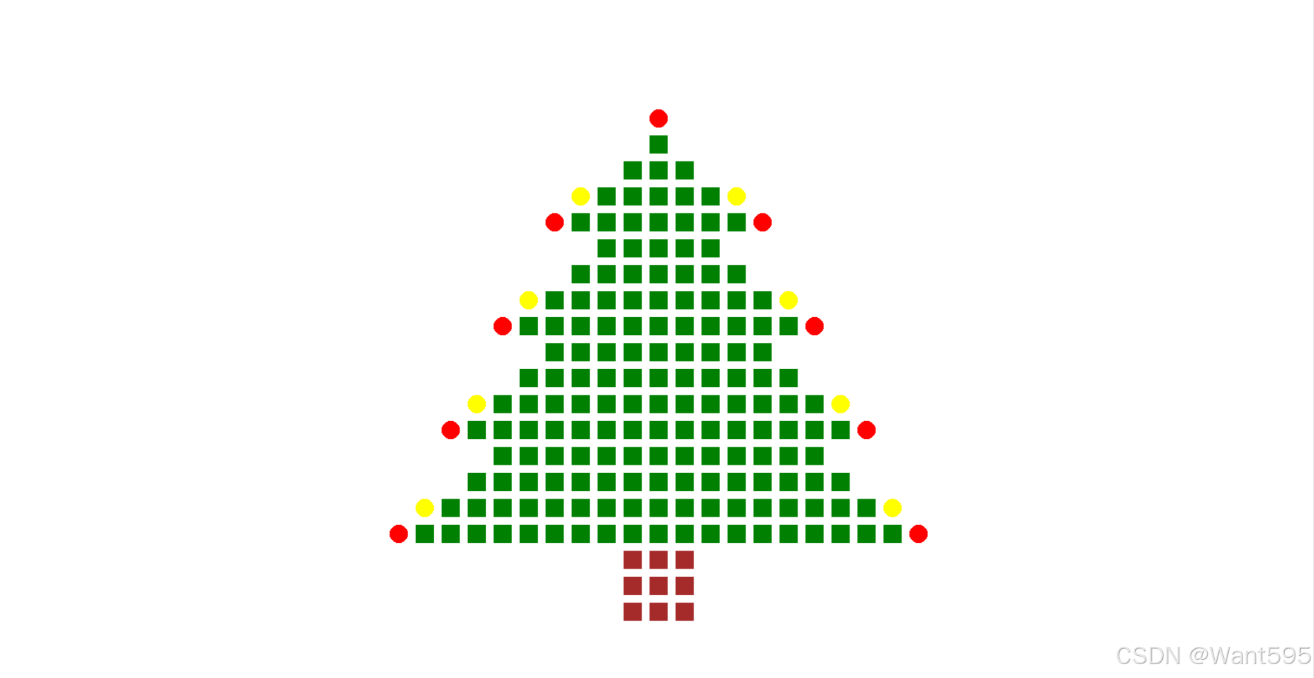 Python方块圣诞树（完整代码）_算法寻找可放置位置-CSDN博客