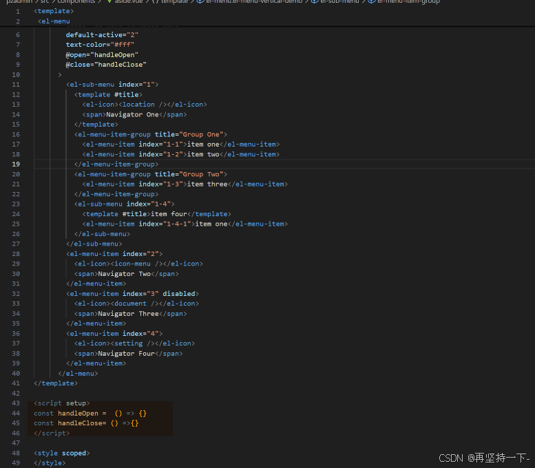 Vue3 project-CSDN博客