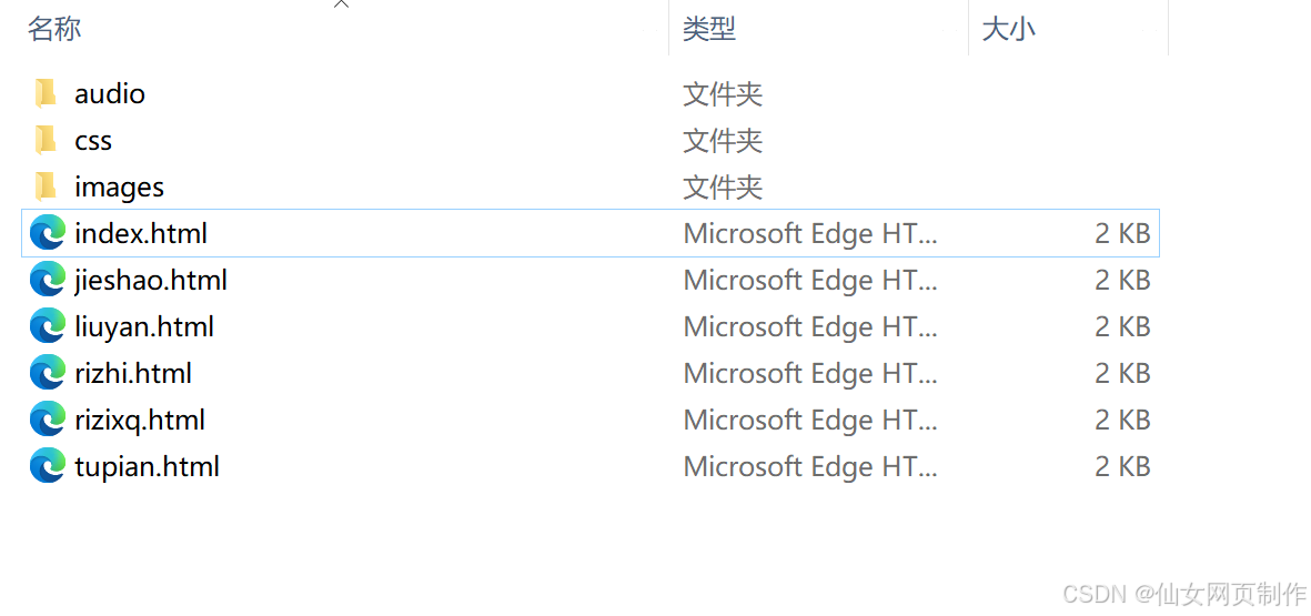 94 Web前端网页案例——【简单的个人博客网页( 6页)】 大学生期末大作业 Htmlcssjsweb系统前端案例文件包括html、css、js等文件 Csdn博客
