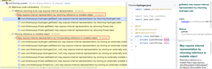 软件质量与测试报告2-FindBugs_method returning array expose internal representat-CSDN博客