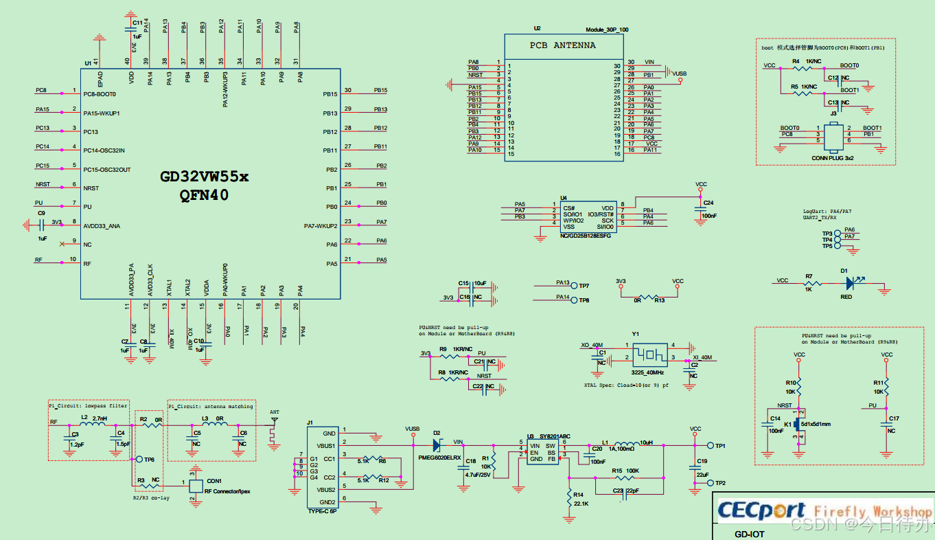 萤火工场 GD32VW553-IOT 开发板使用指南-CSDN博客