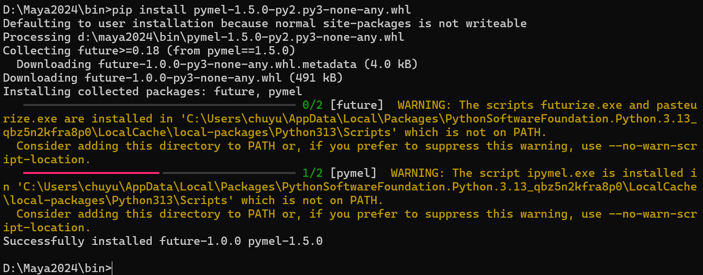 [TA学习笔记] - Maya2024 + PyMel + PyCharm工具开发环境搭建全过程_maya pymel-CSDN博客