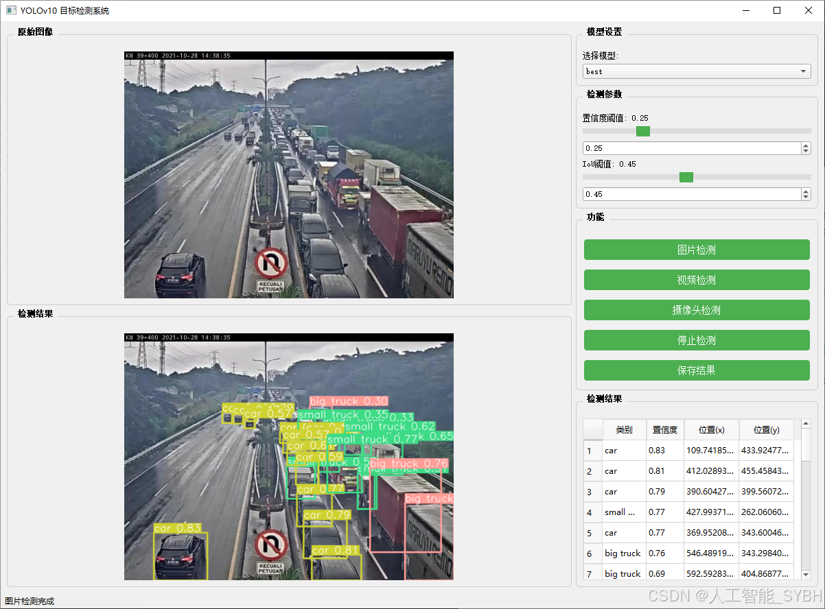基于YOLOv10深度学习的车辆类型识别检测系统（YOLOv10+YOLO数据集+UI界面+Python项目源码+模型）_yolov 智能交通数据集-CSDN博客