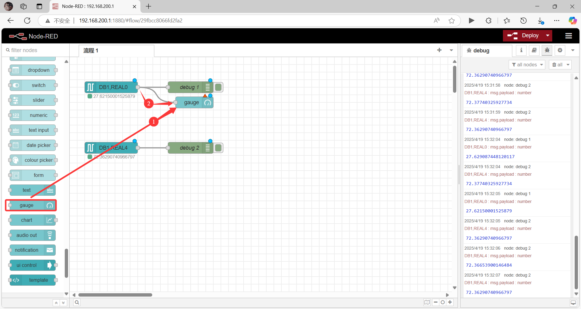 零基础NODE-RED：UI界面的添加和仪表的制作_nodered ui-CSDN博客