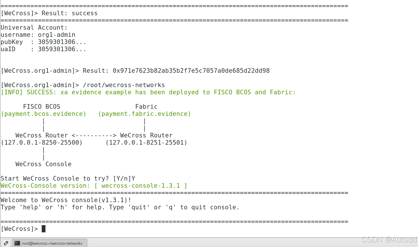 手动组网方式部署WeCross-CSDN博客