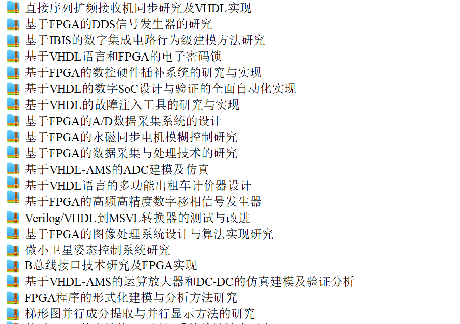 Vhdl硬件描述语言设计 Fpga与数字电路选题【附案例】vhdl硬件描述语言与数字逻辑电路设计例程 Csdn博客