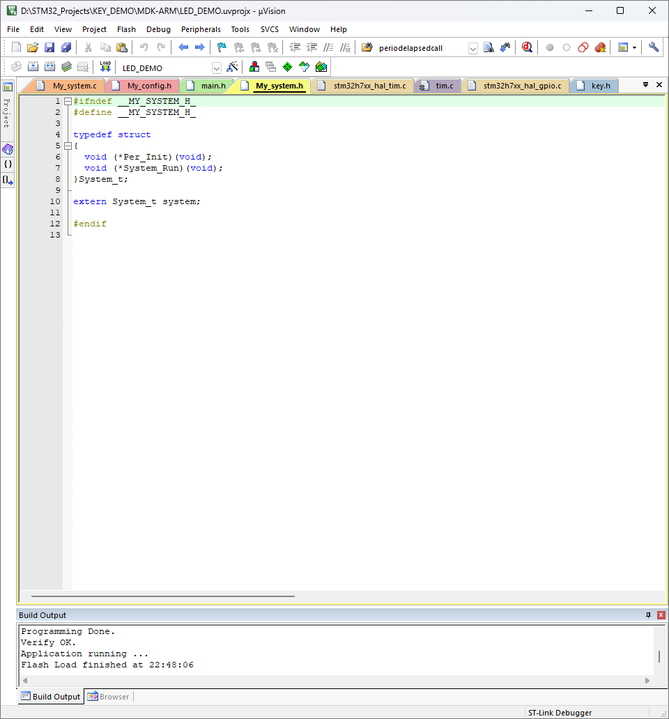 Stm32按键长按短按保姆级教程（hal库）以stm32h7vbt6为例stm32 按键长按短按 Csdn博客