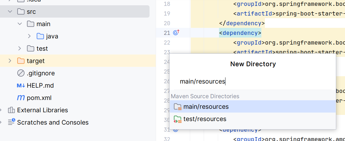 idea手动创建resources文件夹_idea怎么创建resource-CSDN博客