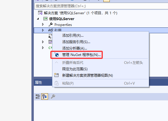 C#使用SQLServer-CSDN博客