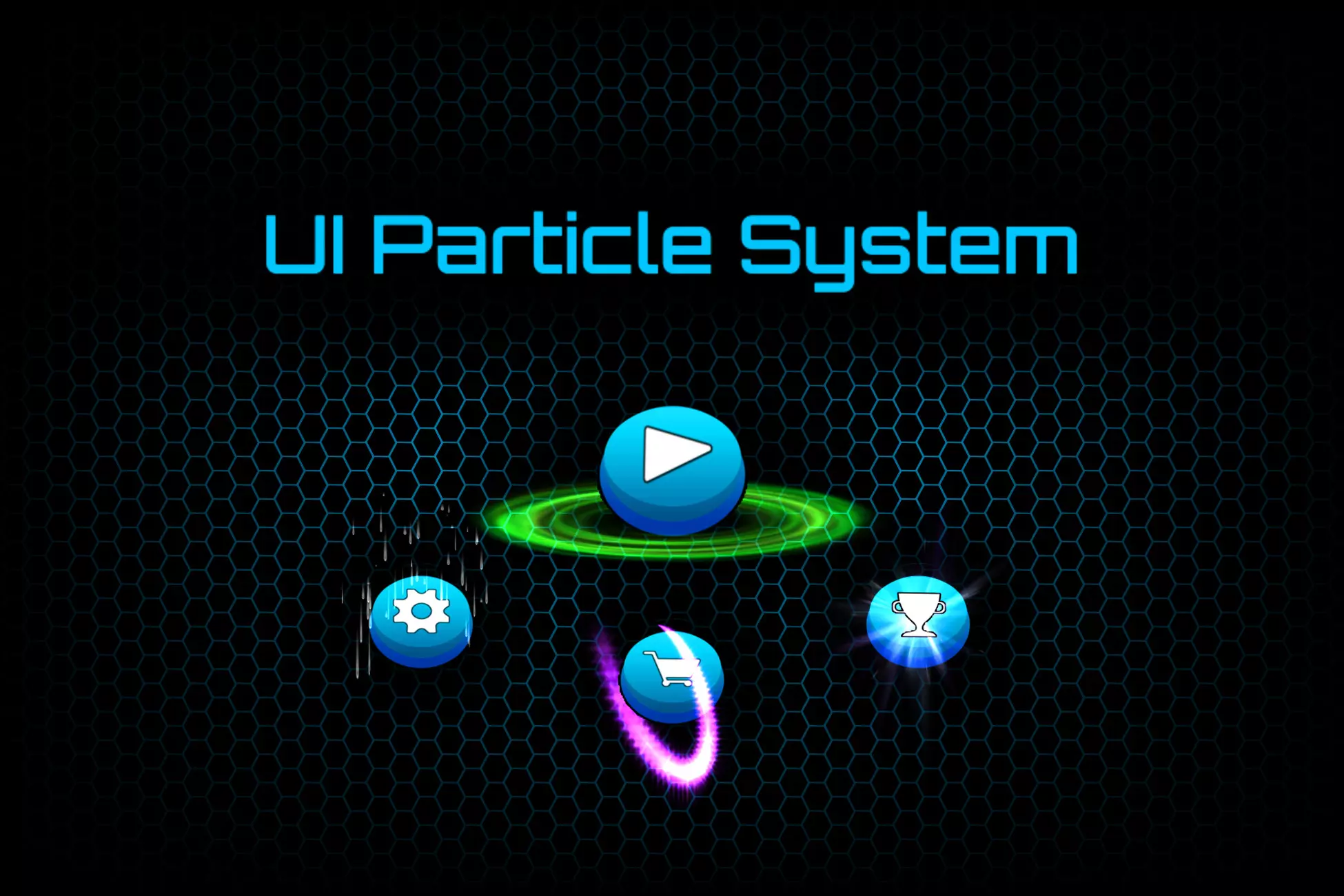 【Unity UI粒子系统解决方案】UI Particle System 解决了 Unity 中 UI 与粒子系统难以协作的问题，为开发者提供了一个灵活、性能优、易上手的 UI 粒子解决方案 ...