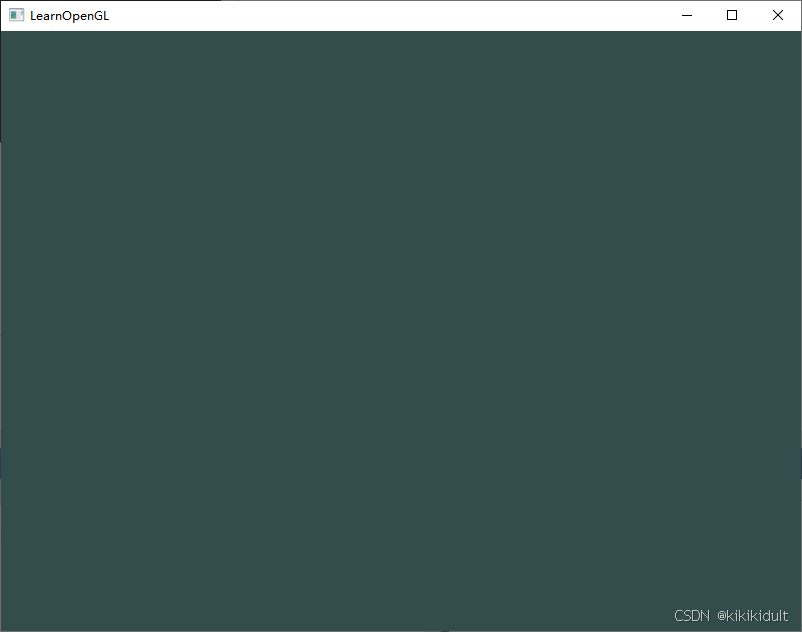 OpenGL 02 --GLAD、视口、渲染循环、释放资源_opengl glad-CSDN博客