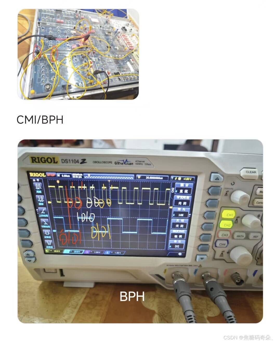 通信原理实验：CMI/BPH码型变换实验-CSDN博客