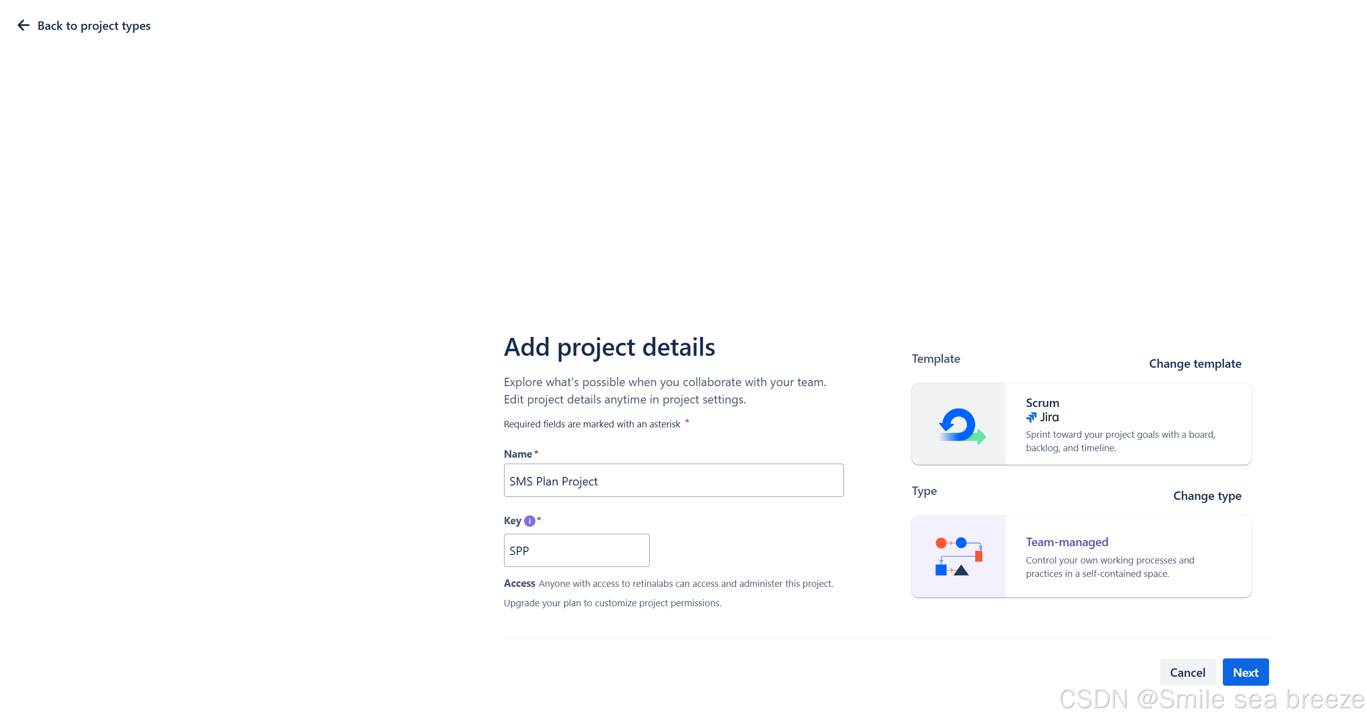Agile开发,在JIRA中如何创建项目_jira agile-CSDN博客
