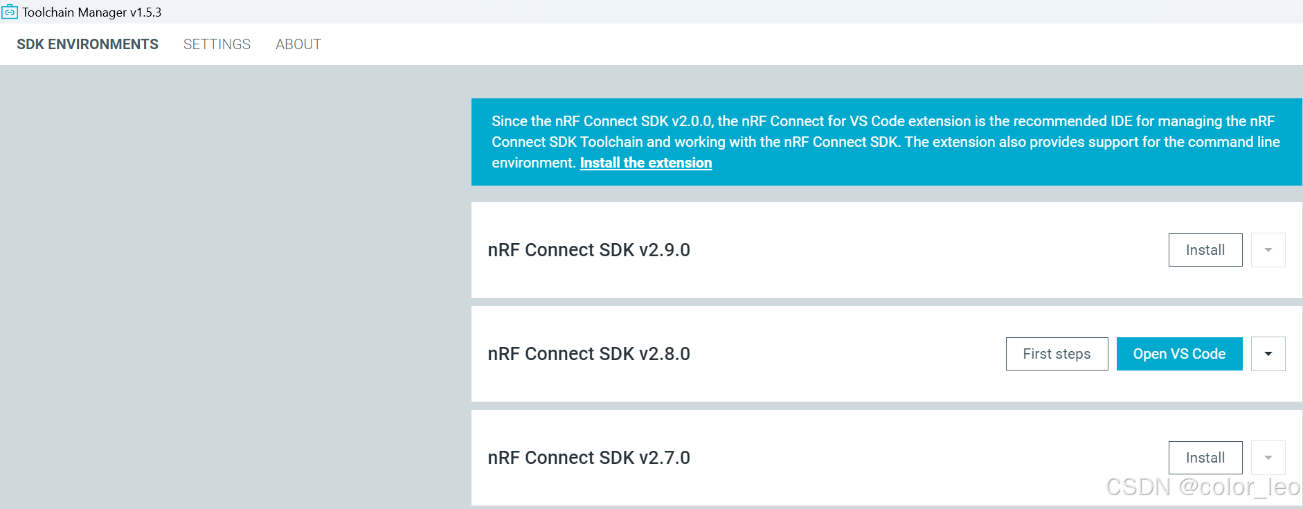 nordic nRF connect SDK 安装_install nrf connect sdk安装失败-CSDN博客