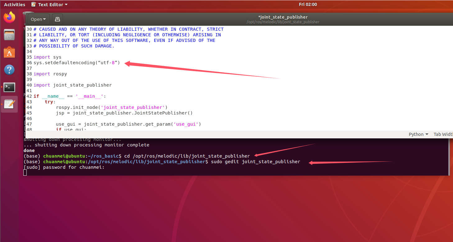 ubuntu20.04.6 编译URDF_does not follow the naming conventions. it should -CSDN博客